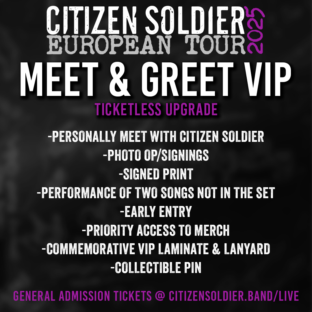 VIP UPGRADES – Citizen Soldier